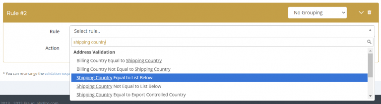 What is custom country validation? - FraudLabs Pro Articles & Tutorials