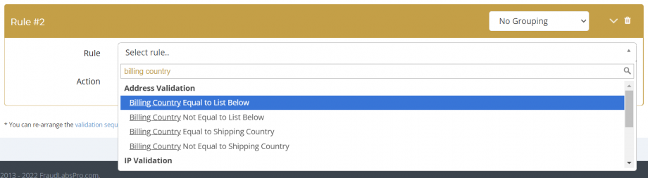 What is custom country validation? - FraudLabs Pro Articles & Tutorials