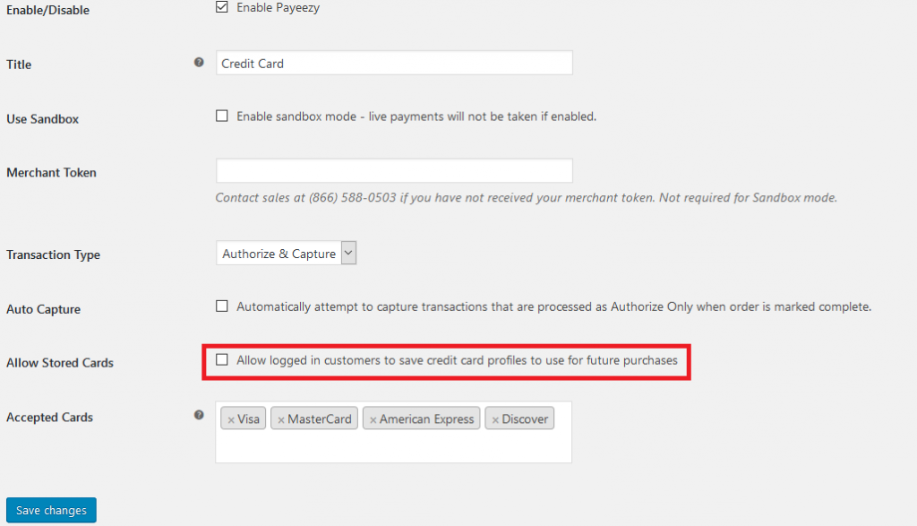 How to enable Credit Card Validation in WooCommerce for First Data ...
