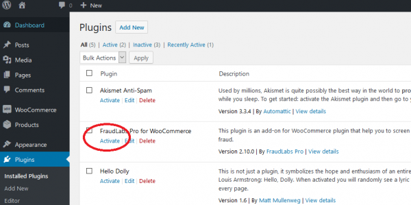 How To Install Fraudlabs Pro In Woocommerce Fraudlabs Pro Articles And Tutorials 4947