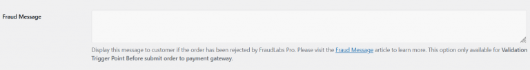 How To Customize The Fraud Message For Woocommerce Display Fraudlabs Pro Articles And Tutorials