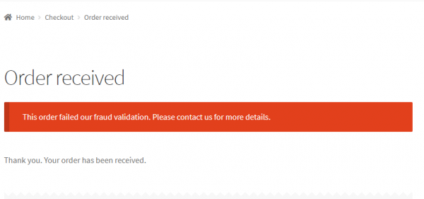 How To Customize The Fraud Message For Woocommerce Display Fraudlabs Pro Articles And Tutorials 4604