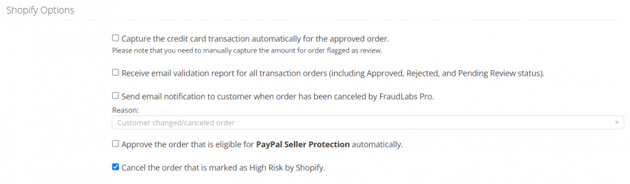 How to automatically cancel a high risk order marked by Shopify ...