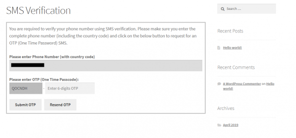 How To Enable Sms Verification Based On Fraudlabs Pro Result For Woocommerce Fraudlabs Pro