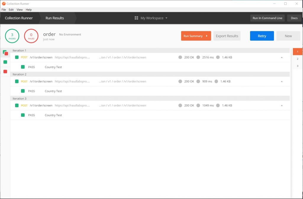Using Postman to call FraudLabs Pro Order Screen API - FraudLabs Pro Articles & Tutorials