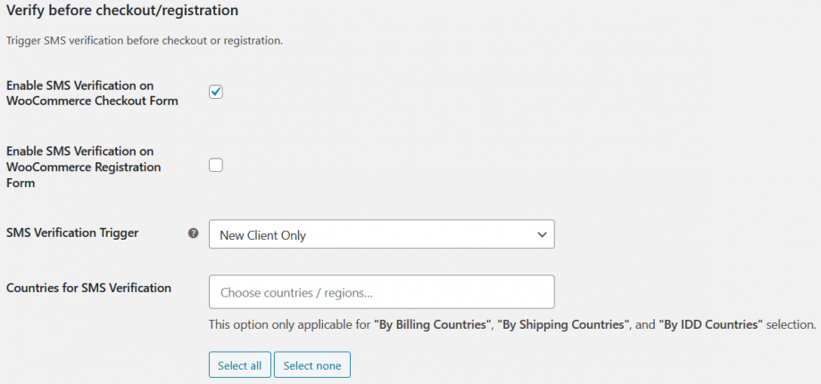 How To Enable Sms Verification For First Time User On Woocommerce Fraudlabs Pro Articles