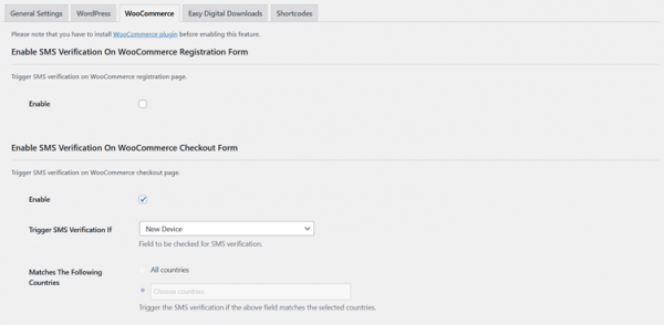 How To Enable Sms Verification For New Device In Woocommerce Fraudlabs Pro Articles And Tutorials