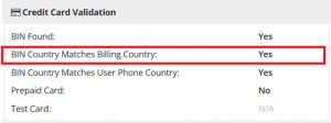 How to detect if credit card issuing country is not the same as billing ...