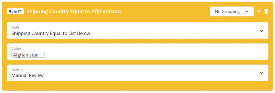 What is custom country validation? - FraudLabs Pro Articles & Tutorials
