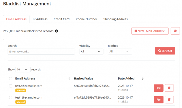 How to add the blacklist - FraudLabs Pro Articles & Tutorials