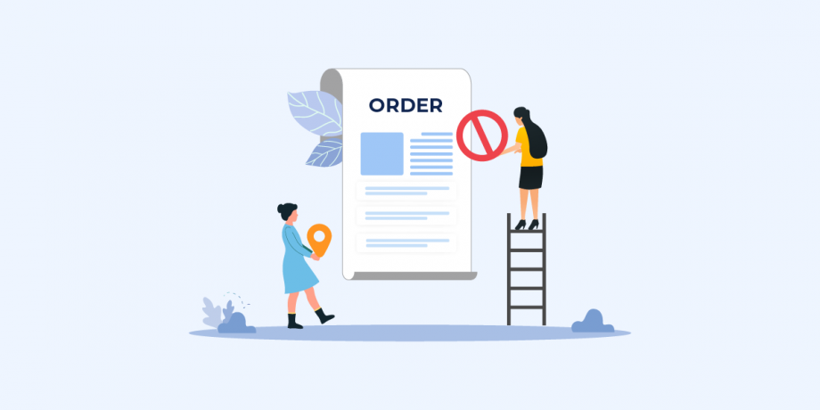 How to Block an Order Based on the Billing or Shipping Location ...